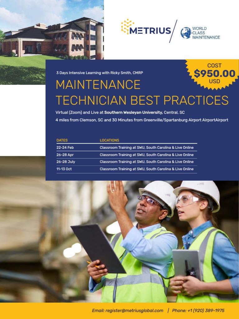 Maintenance and Reliability Best Technician PR | PDF | Reliability ...