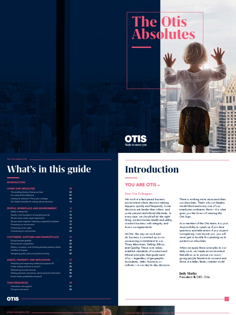 The Otis Absolutes: Made To Move You | PDF | Intellectual Property ...