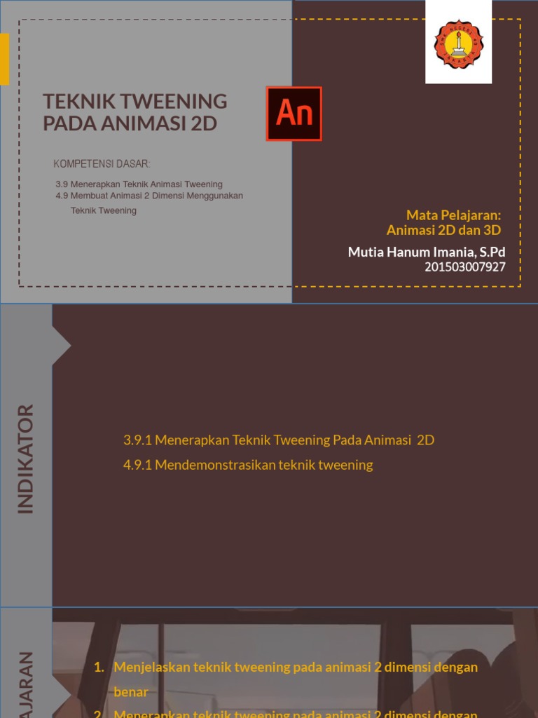 Tweening Techniques in 2D Animation | PDF Tweening Techniques in 2D Animation | PDF