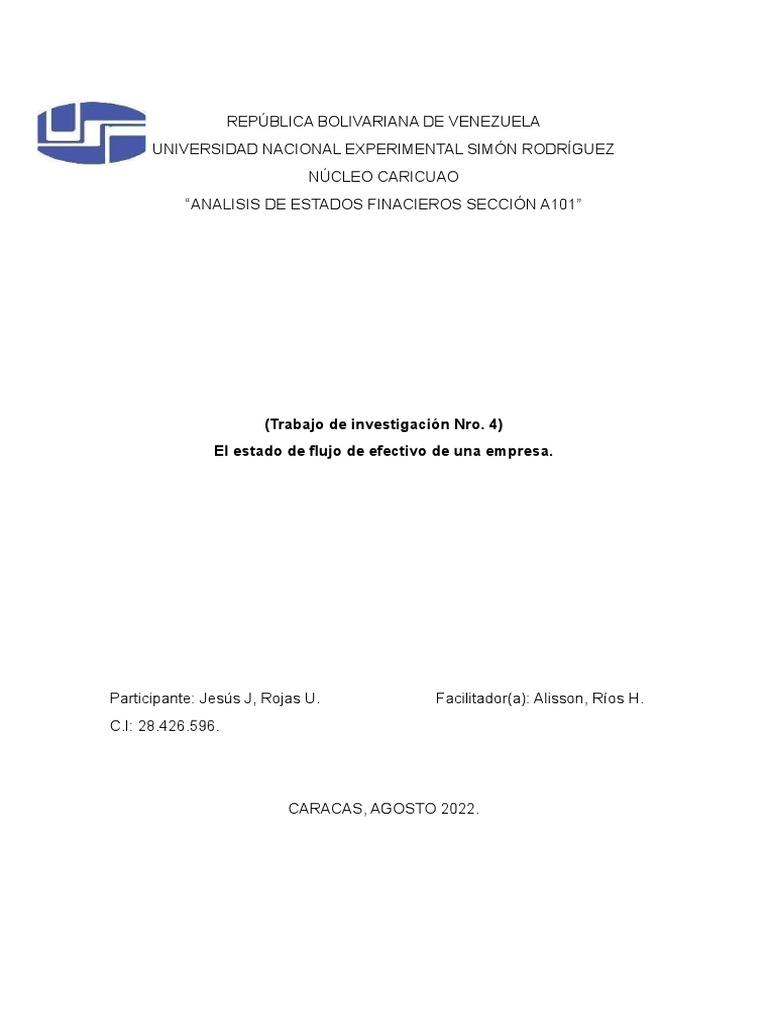 Trabajo Nro 4 | PDF | Estado de resultados | Contabilidad