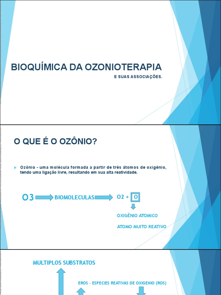 Benefícios e Mecanismos da Ozonioterapia | PDF | Hemácia | Antioxidante