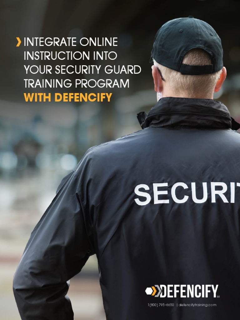 Defencify-Online-Training-WP | PDF | Security Guard | Employment