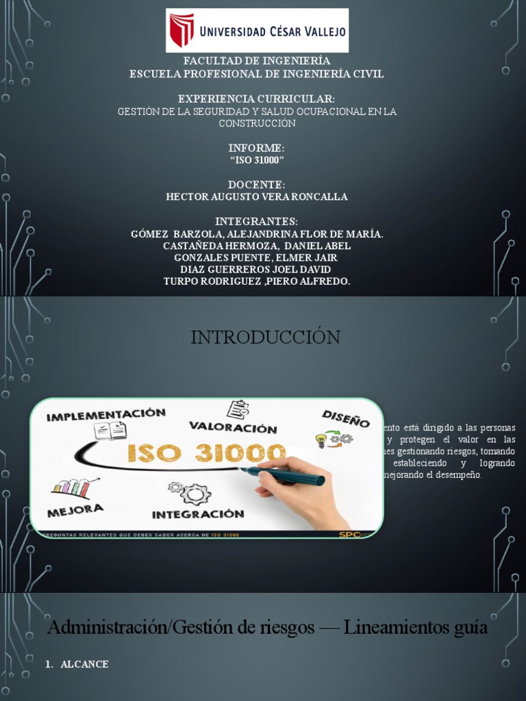 Iso 310000 | PDF | Riesgo | Toma de decisiones