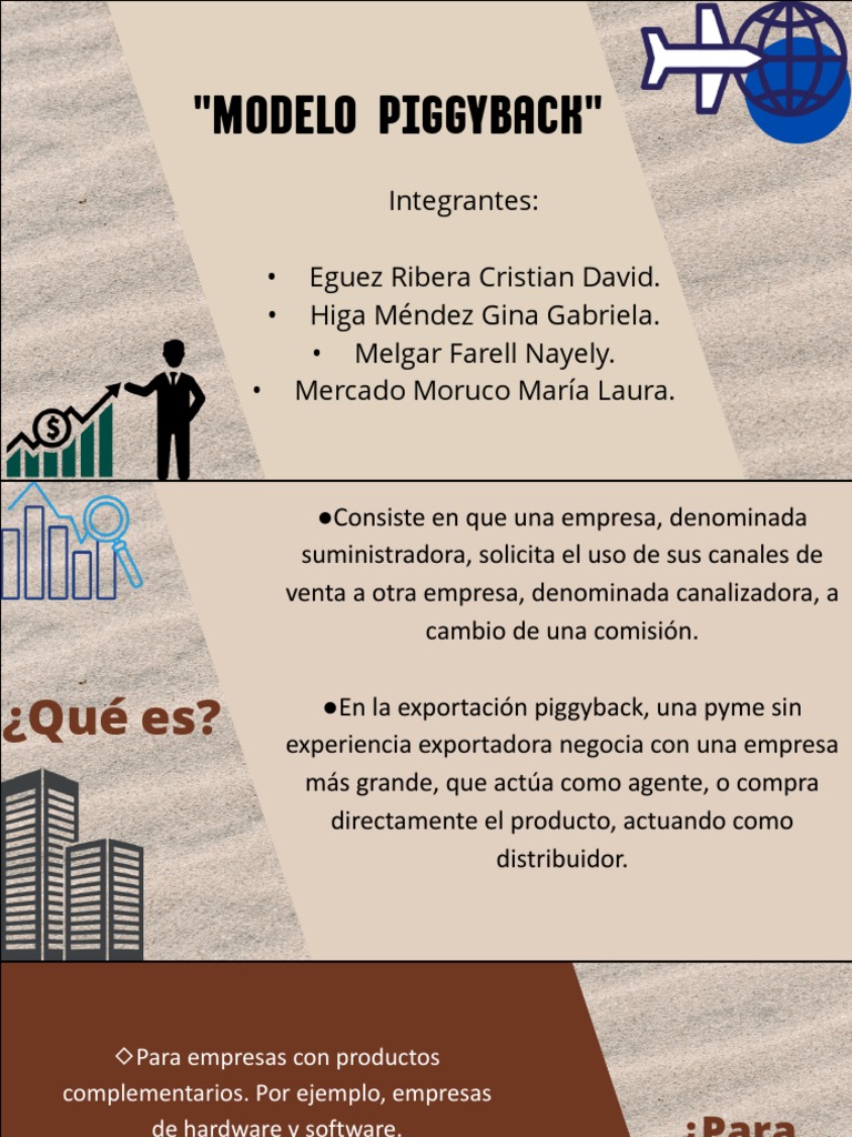 Modelo de Marketing Piggyback | PDF | Business | Mercado (economía)