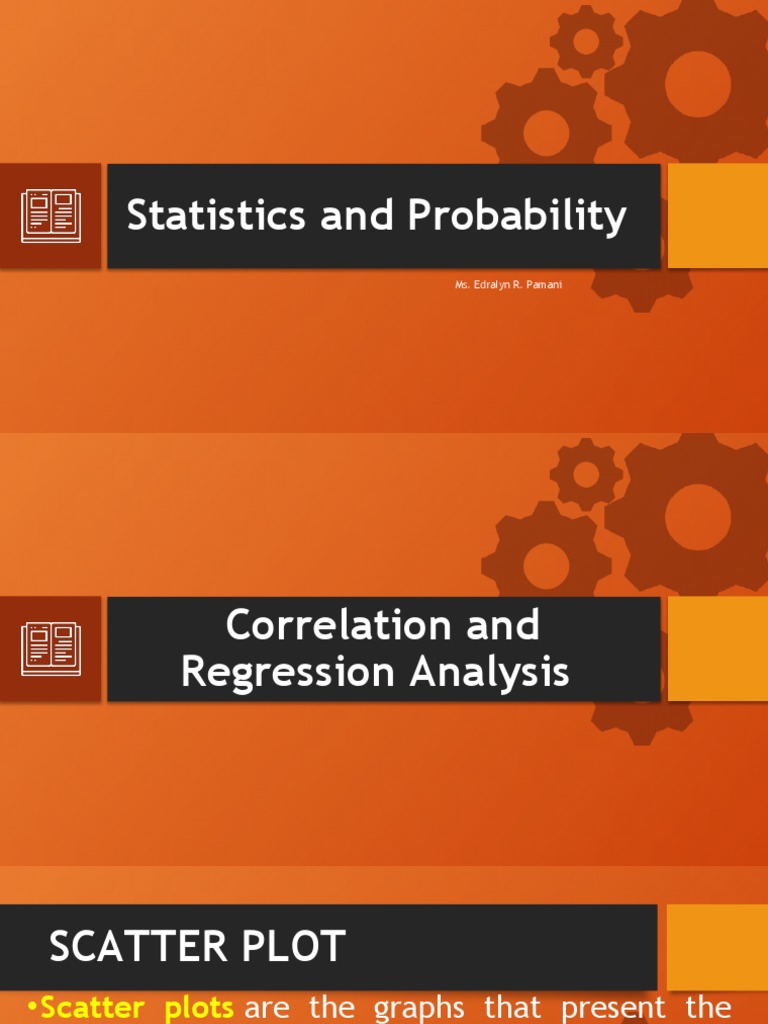 Statistics and Probability | PDF | Scatter Plot | Dependent And Independent Variables