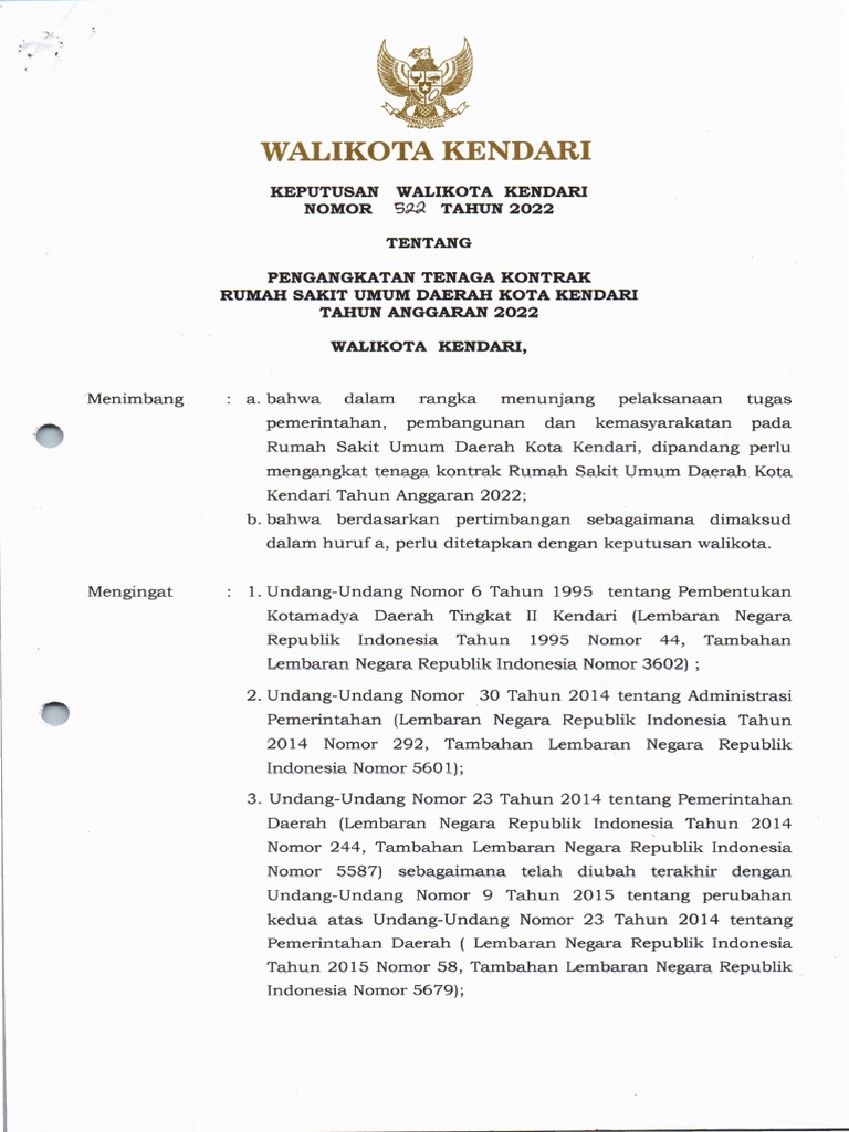 SK Honorer 2022 | PDF