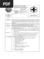 Sop Pemeriksaan Asam Urat Metode Poct | PDF