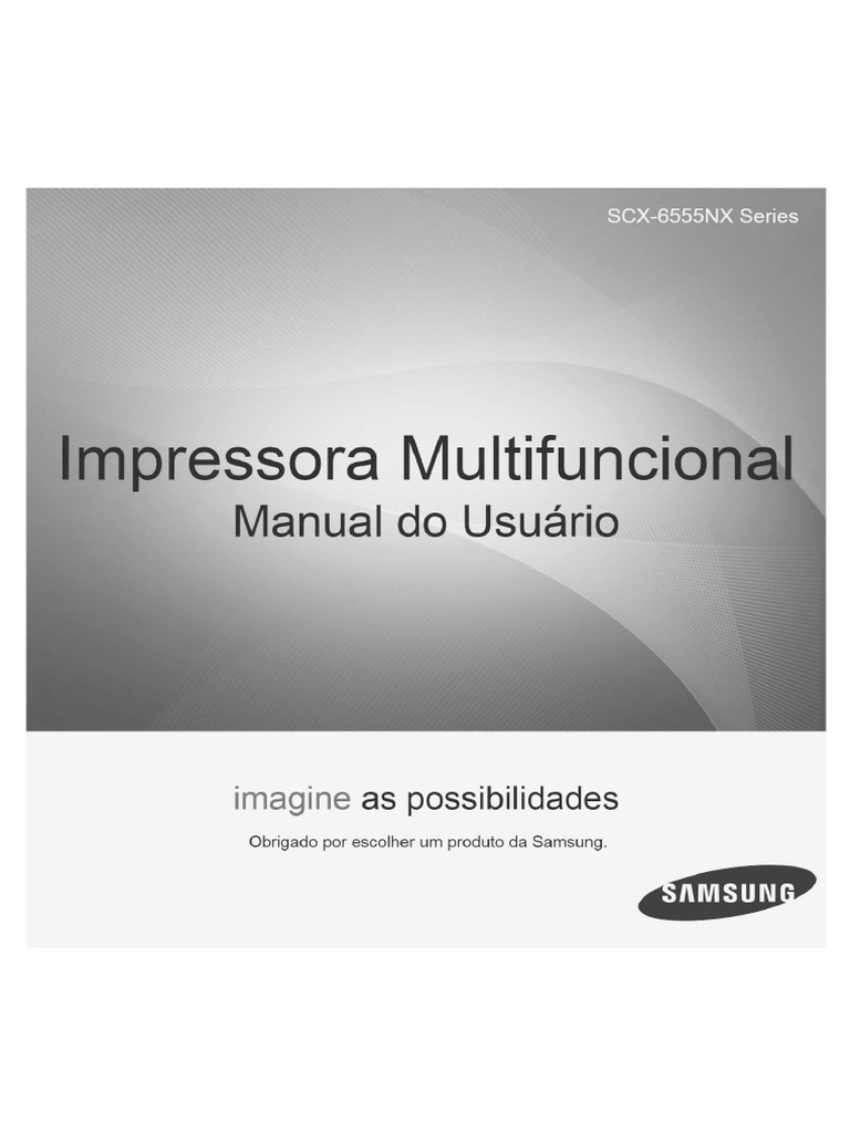 Manual Samsung SCX-6555 | PDF