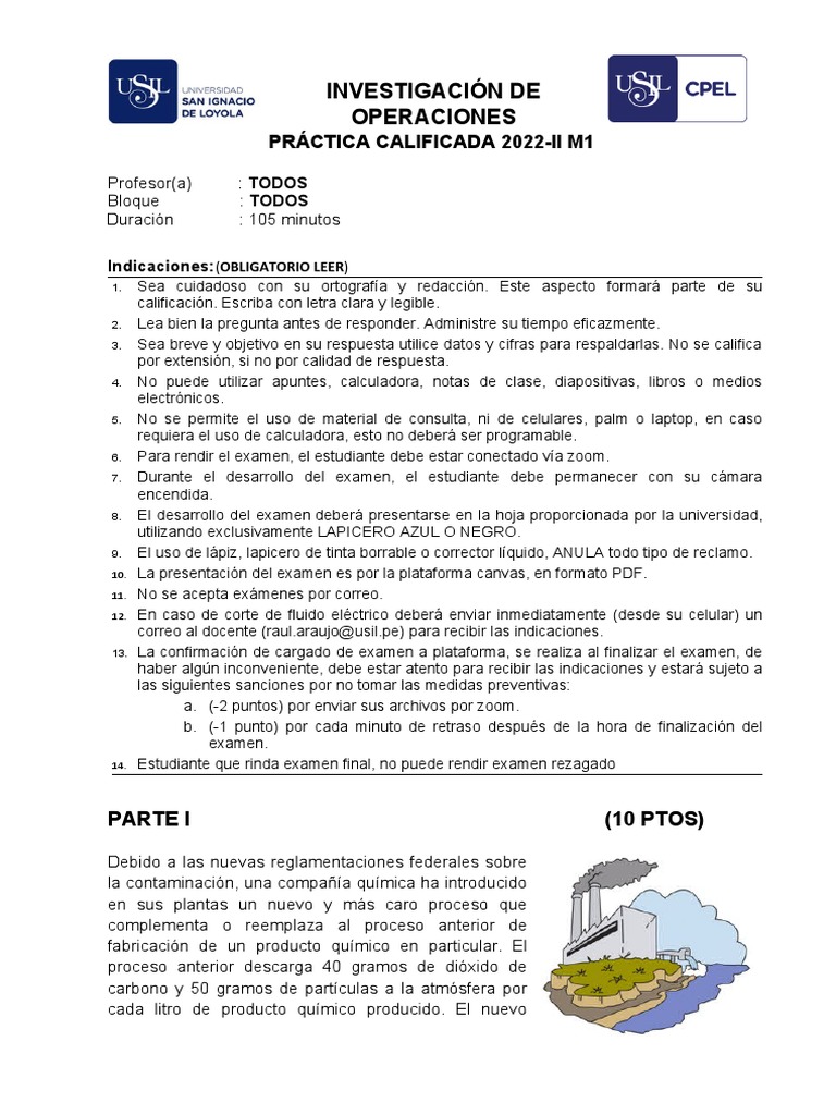 PC Invope SMV 2022 Ii M1 Araujo-1 | PDF | Prueba (evaluación) | Agua
