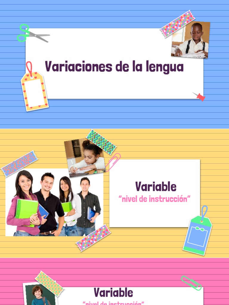 Variable Nivel de Instrucción | PDF | Gramática | Lingüística