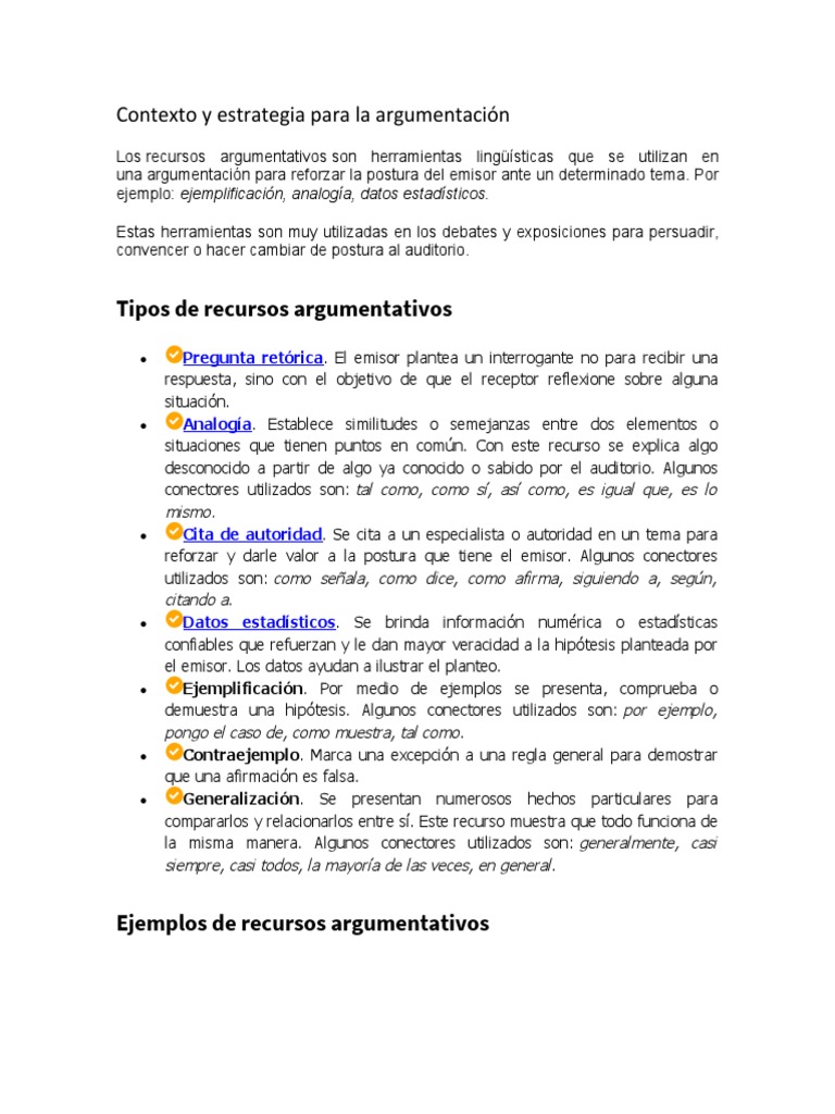 Estrategias y herramientas para construir argumentos sólidos | PDF ...