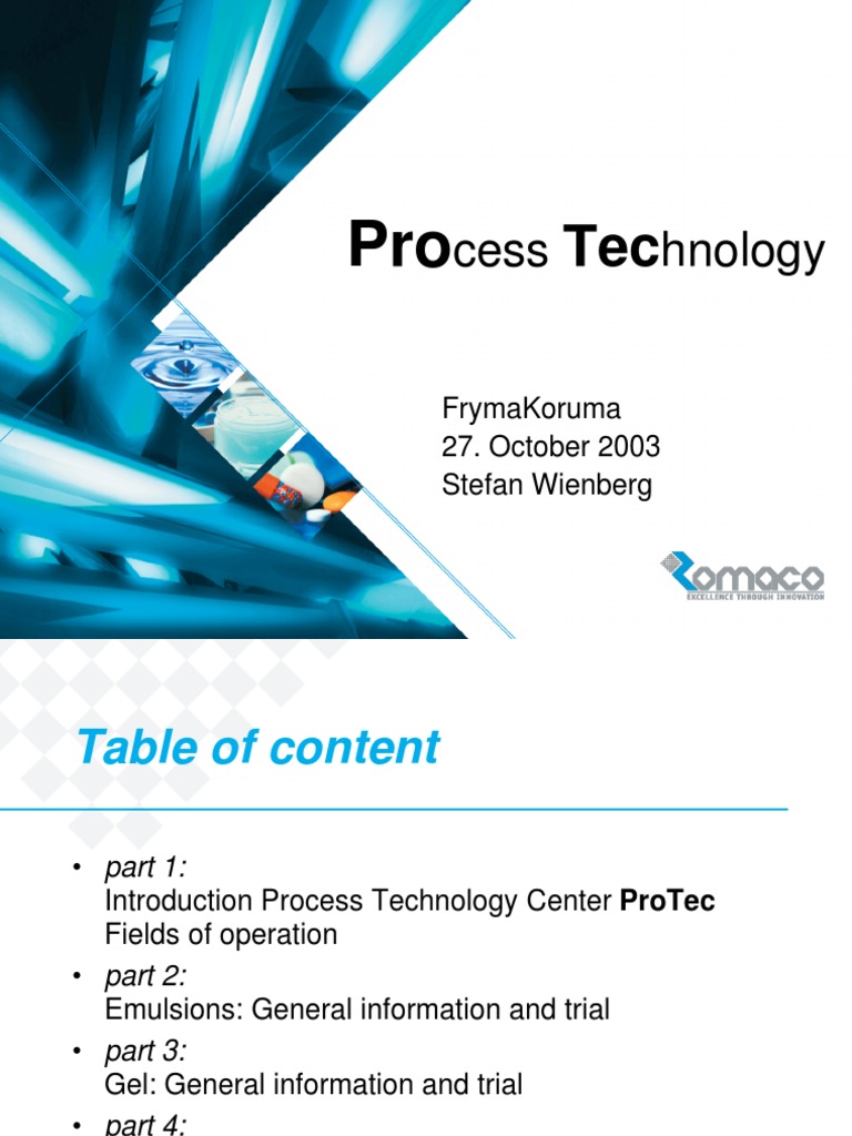 Cess Hnology: Frymakoruma 27. October 2003 Stefan Wienberg | PDF ...