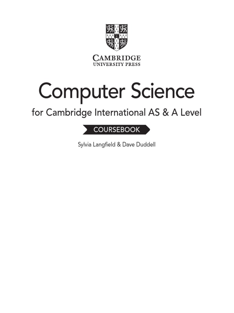 Computer Science Textbook | PDF | Data Compression | Computer Programming