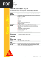 Sikacrete - 211 Sccplus | PDF | Concrete | Materials
