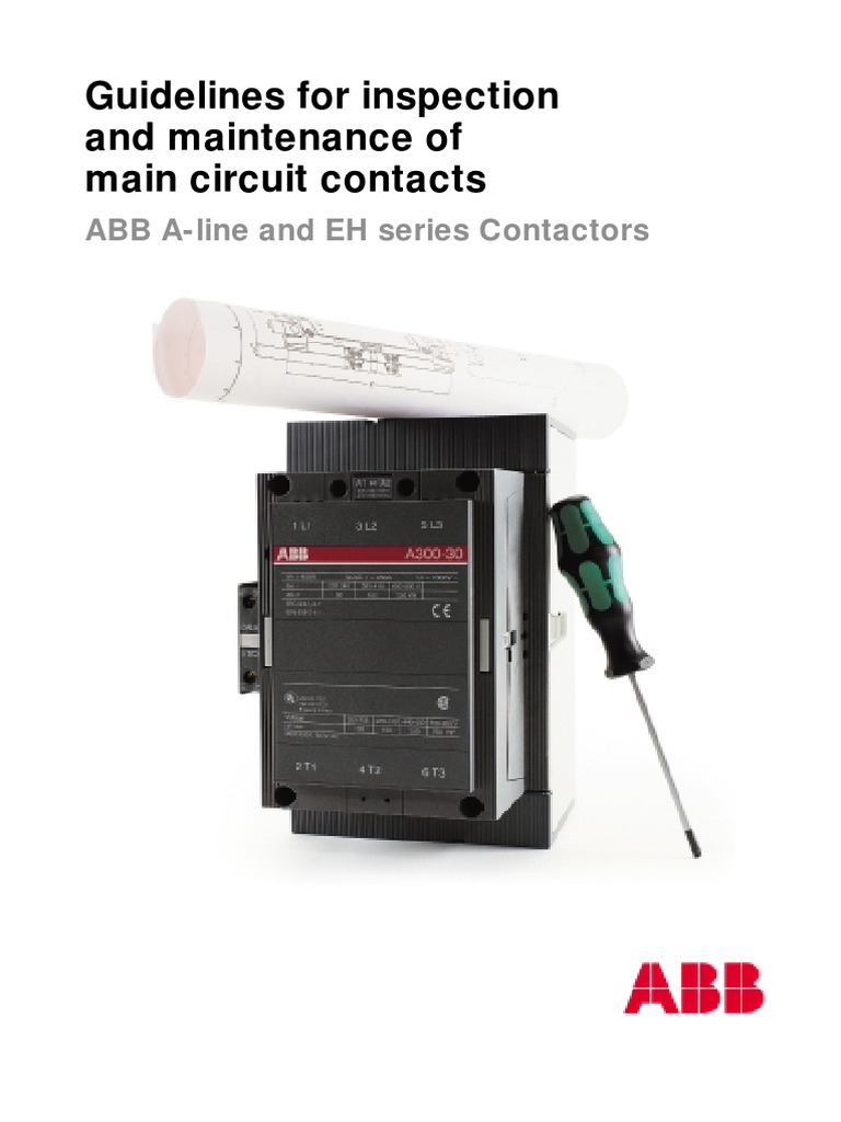 Abb Contactor Wear Guidelines Pdf Electric Motor Building Engineering 