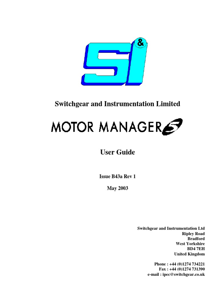 MM5 Manual B43aR01-Rev1 | PDF | Mains Electricity | Alternating Current