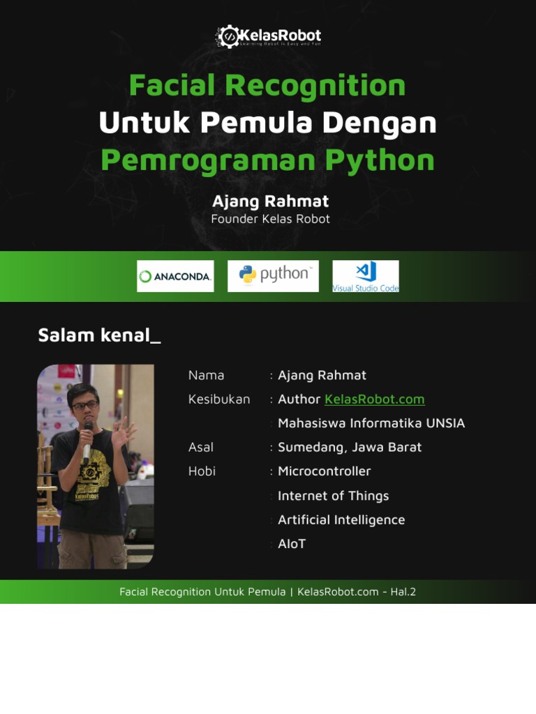 Facial Recognition Untuk Pemula Dengan OpenCV Python | PDF