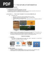 Mathematics in The Modern World | PDF | Pattern | Mathematical Model