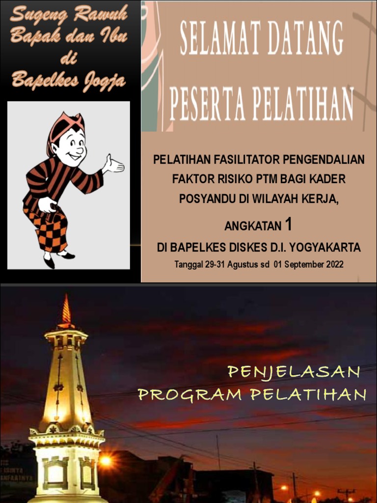 Penjelasan Program Pelatihan | PDF