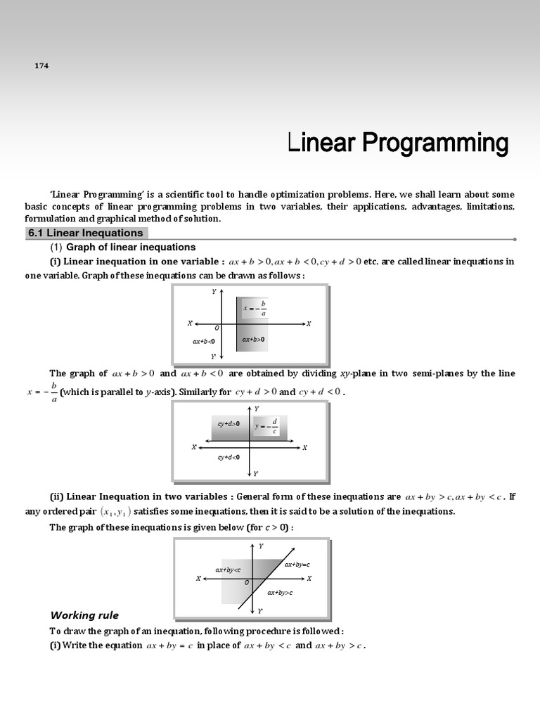 02 Linear Programming Theory Pdf Linear Programming Mathematical Optimization 1038