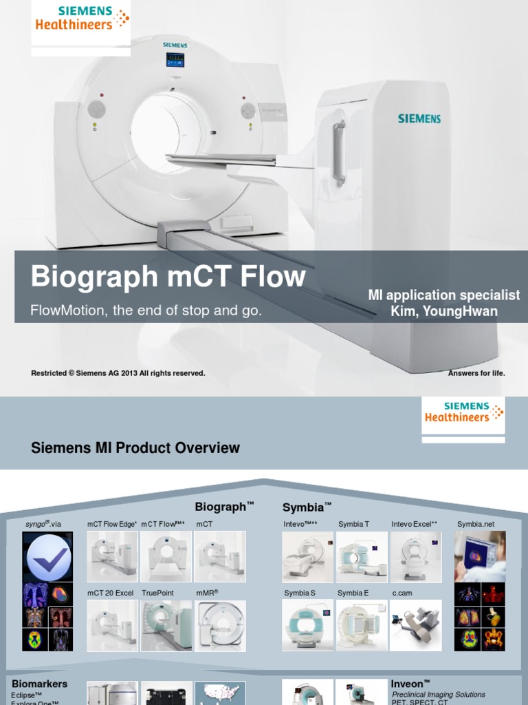 4.SIEMENS | PDF | Positron Emission Tomography | Ct Scan
