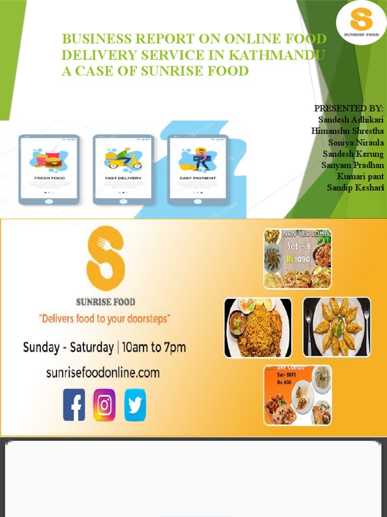 PP On Sunrise Food | PDF | Marketing | Foods