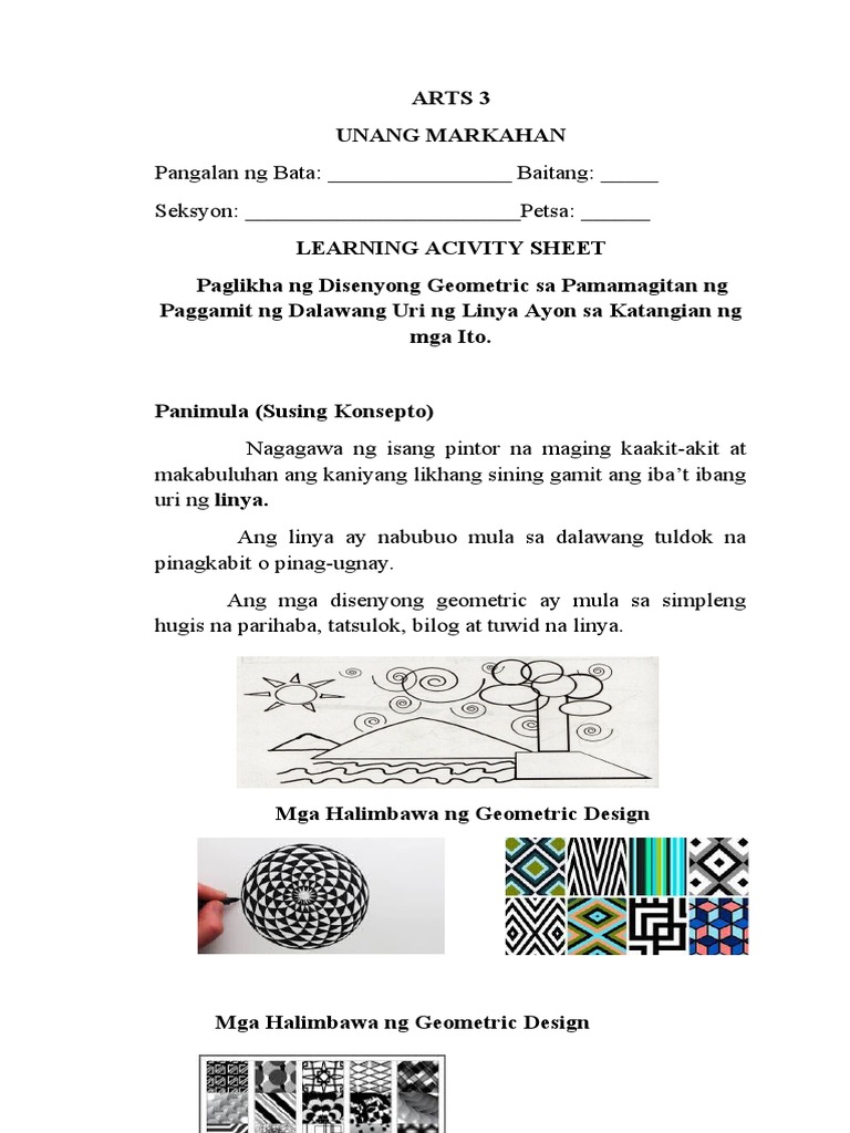 1q Creates Geometric Designss | PDF