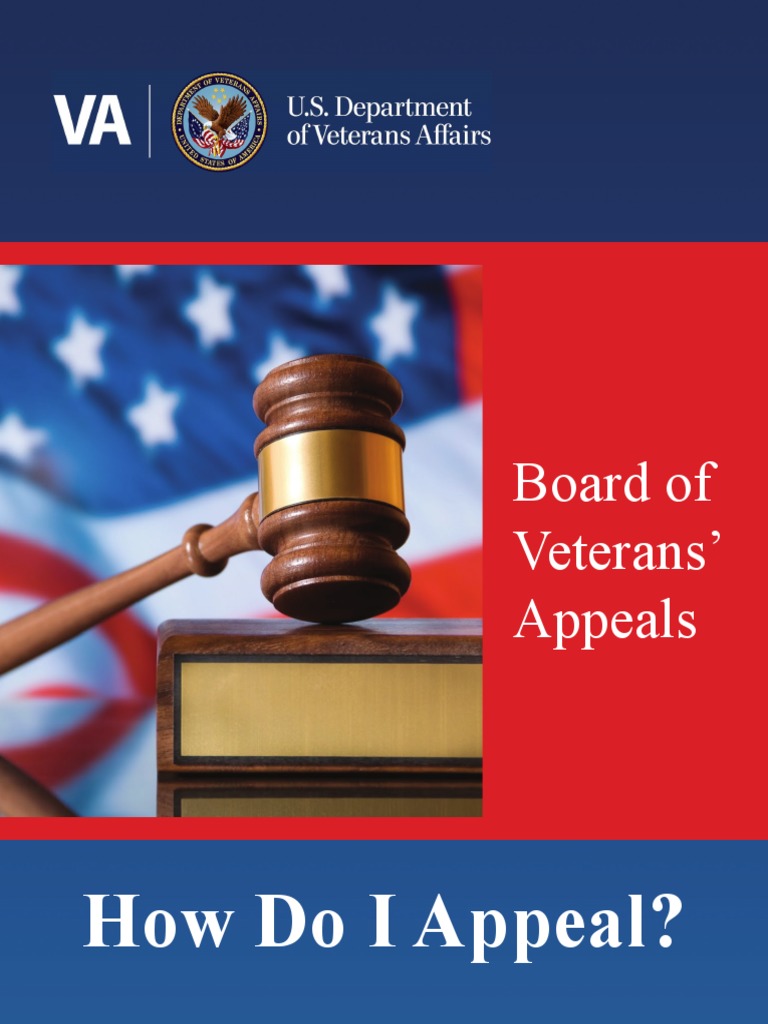 How Do I Appeal?: Board of Veterans' Appeals | PDF | United States ...