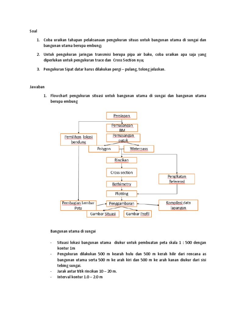 Pengukuran Situasi dan Trase Bangunan | PDF | Griya & Taman | Sains & Matematika