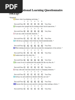 NASM PES Handout Sports Mental Toughness Questionnaire (SMTQ) | PDF ...