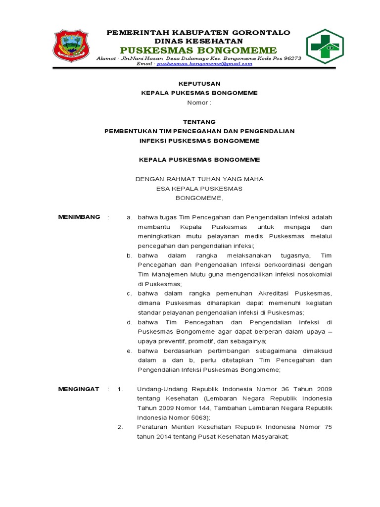 Fix SK TIM PPI | PDF | Pengembangan Diri | Kesehatan Holistik