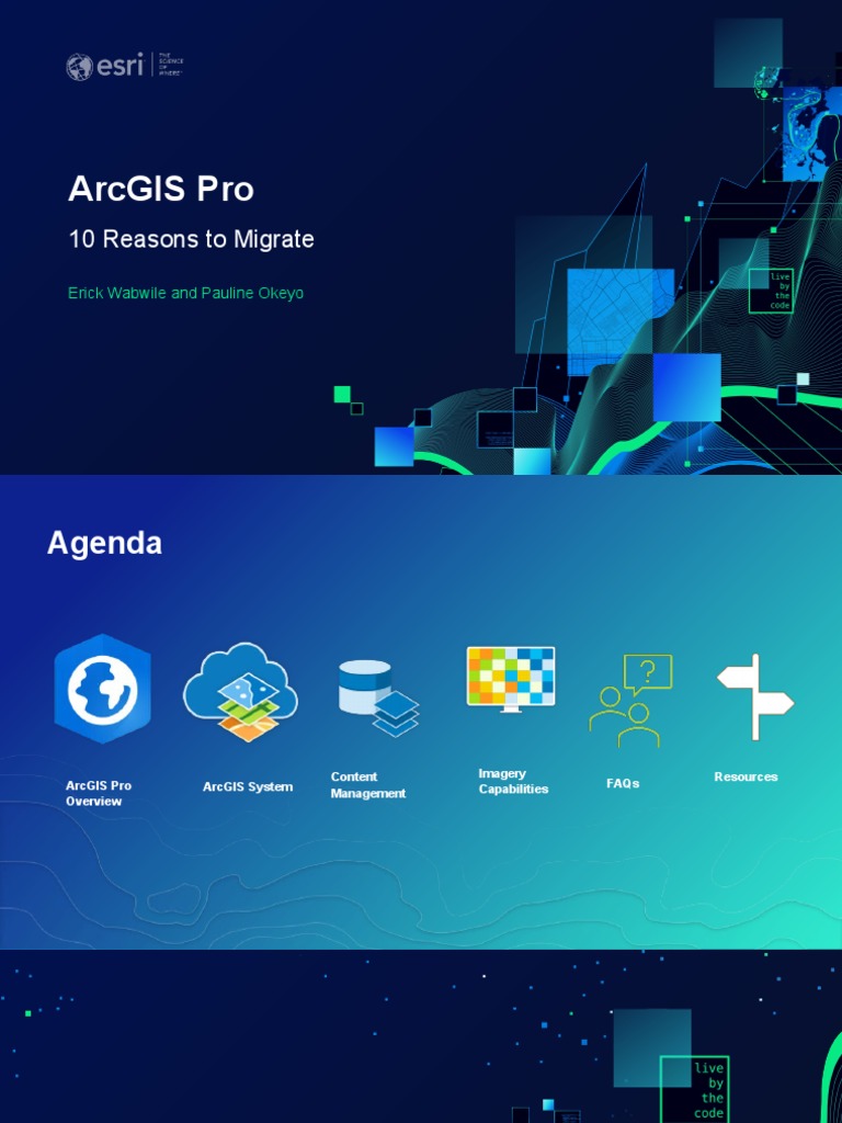 ArcGIS Pro Migration Benefits | PDF | Arc Gis | Software Development