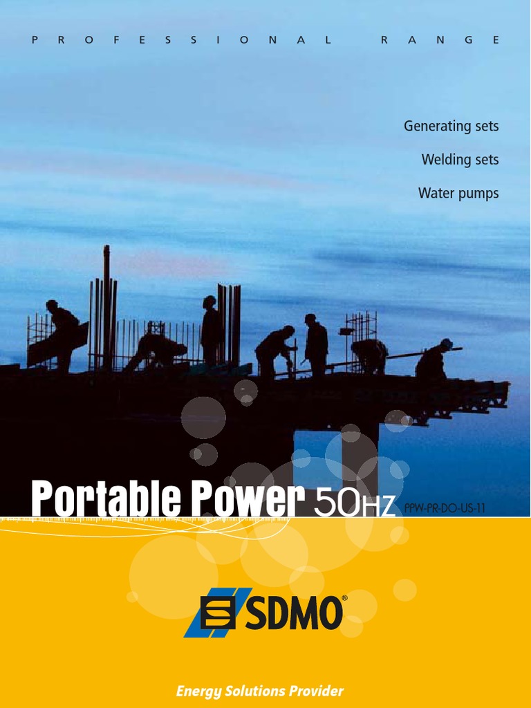 SDMO Full Catalogue | PDF