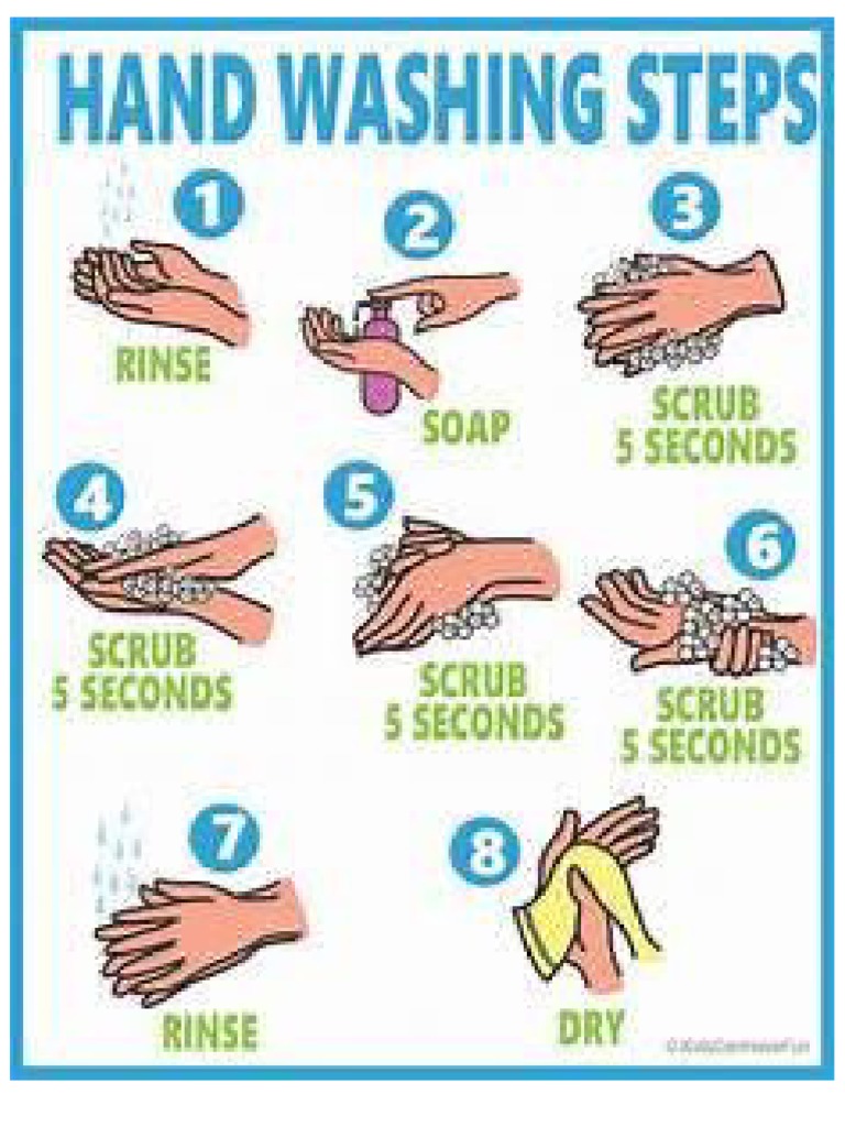 Handwashing Steps | PDF