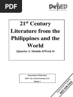 Eng9 q1 Mod3 Compose Forms of Literary Writing Version3 | PDF | William Shakespeare | Poetry