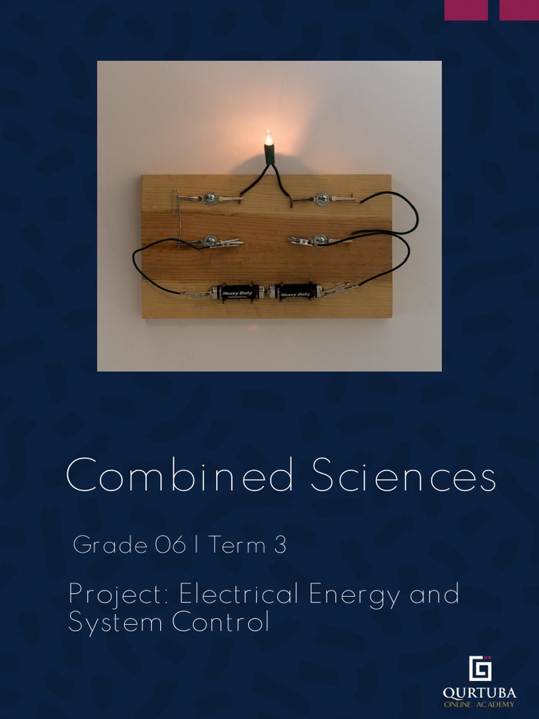 Combined Sciences: Project: Electrical Energy and System Control | PDF ...
