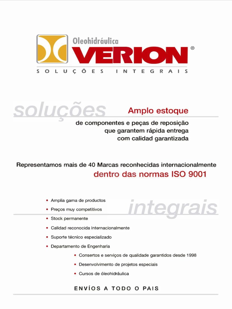 Catálogo VERION | PDF | Motores | Bomba