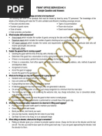 Check-In & Check-Out Script | PDF