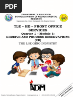 Front Office Services Overview | PDF | Cheque | Credit Card