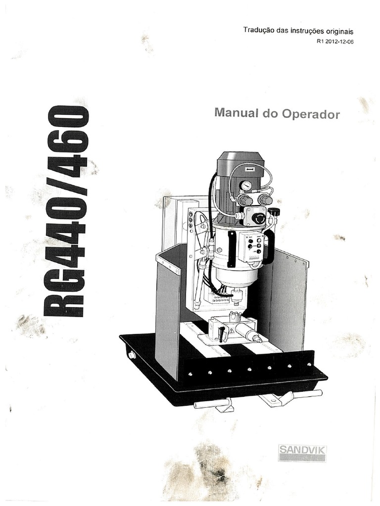 Afiadora rg440 Parte1 | PDF