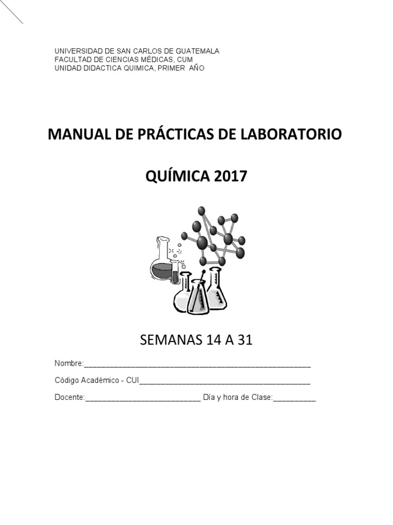 Quimica Practicas de Laboratorio | PDF
