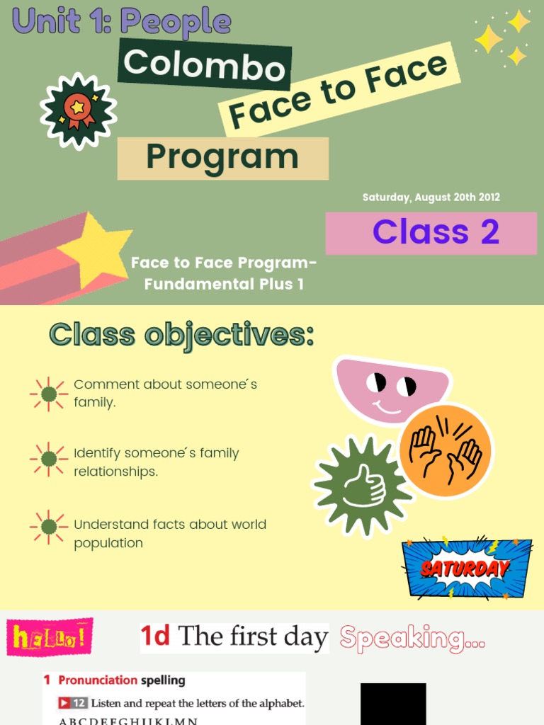 Fundamental Plus 1 - Class 2 | PDF