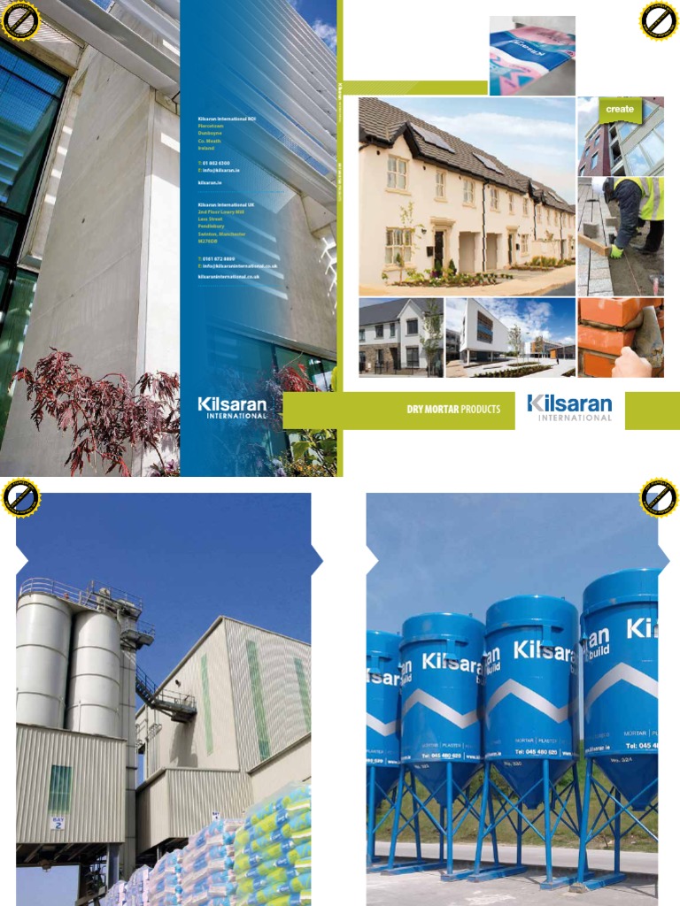 Kilsaran-M4 Mortar | PDF | Concrete | Building Materials