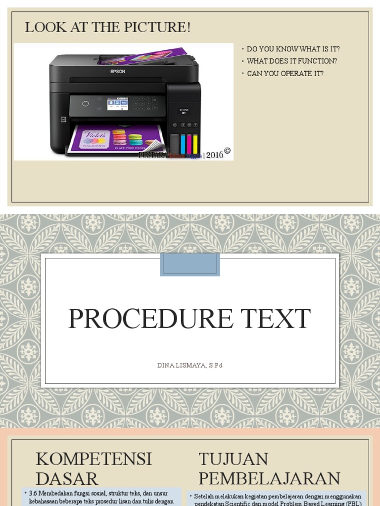 Procedure Text | PDF