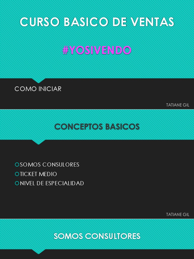 Curso Basico de Ventas | PDF | Cliente | Marketing