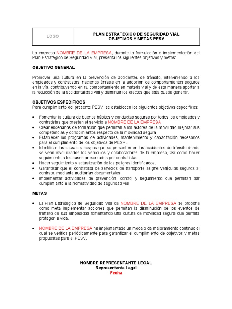 Objetivos y Metas | PDF