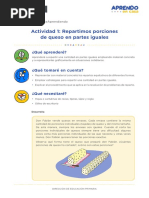 Cuadernillo para Reforzar El Reparto y La Division | PDF | División ...