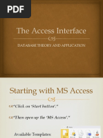MS Access Shortcut Keys | PDF