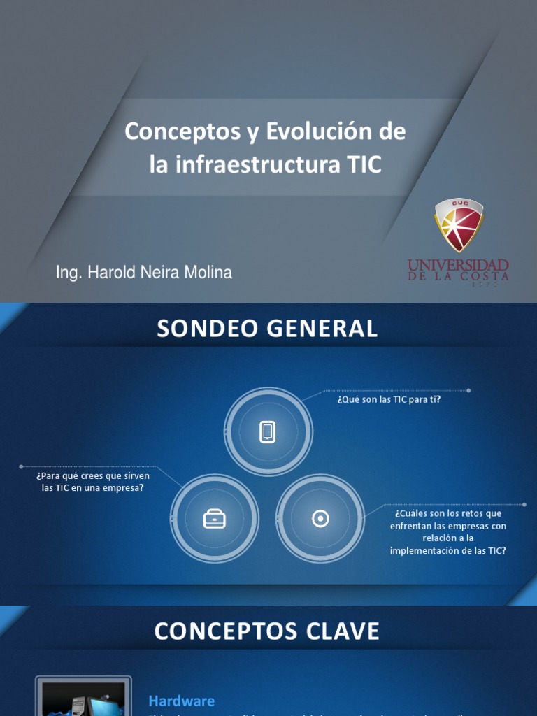 CONCEPTO Y EVOLUCIÓN DE LAS TICs | PDF | Tecnología de información y comunicaciones | Hardware ...
