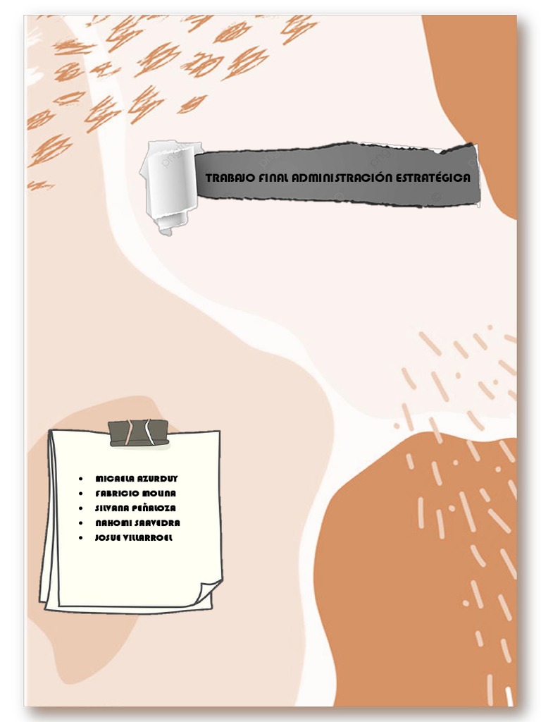 Análisis 912 | PDF | Análisis FODA | Mercado (economía)